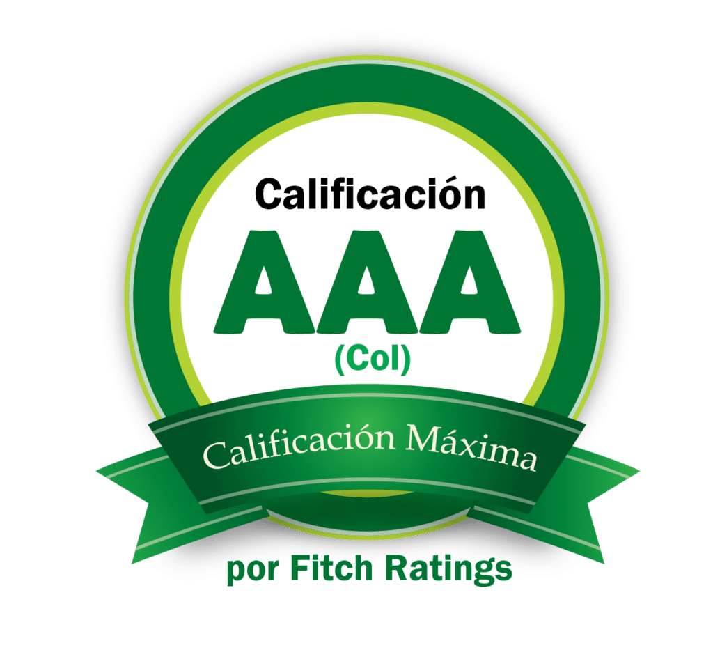 La calificadora Fitch Ratings ratificó la calificación triple AAA a ...